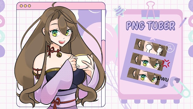 Create a pngtuber for veadotube mini by Elfgirll | Fiverr