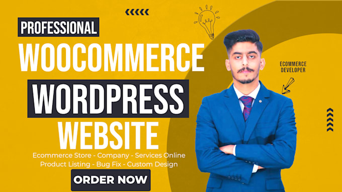 Design Wordpress Woocommerce Website Wordpress Ecommerce Website