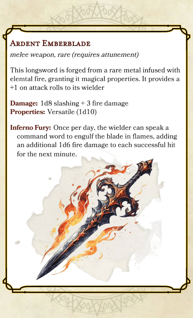 Craft your unique dnd world homebrew content by Articcorp | Fiverr