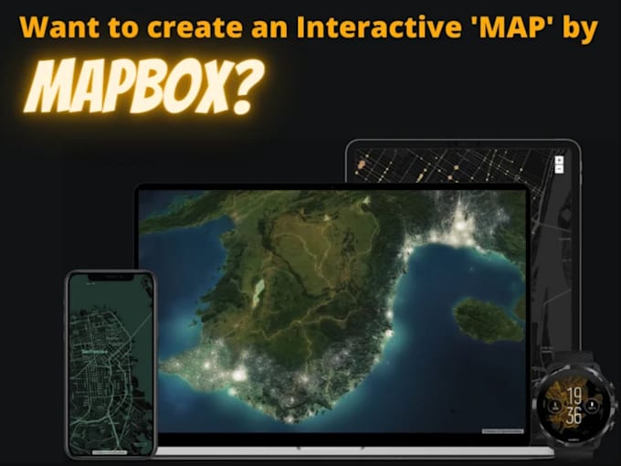 Make interactive web maps using mapbox, leaflet, googlemap by Yoonath ...