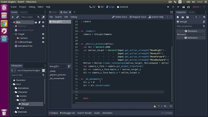 Create scripts for your 2d game on godot by Lobbyjohn_1 | Fiverr