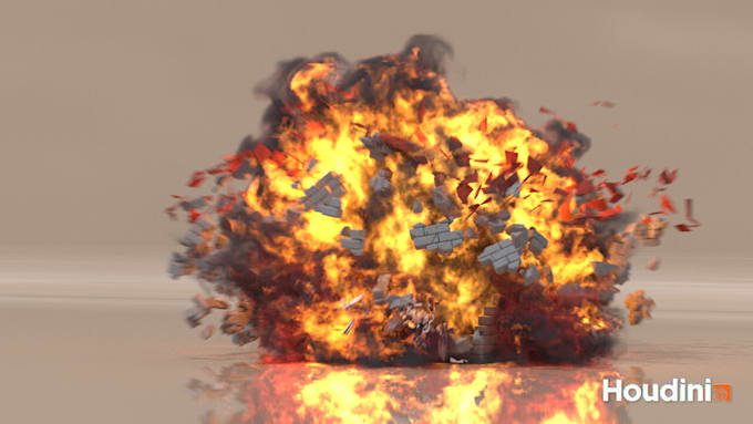 Do Particle Effects Houdini Vfx Compositing Cgi For Film Project By Hardedamohlar Fiverr