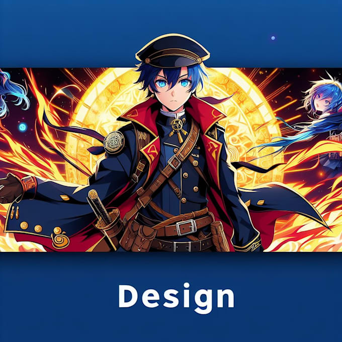 Design attractive, eye catchy anime banner by Sicserine | Fiverr