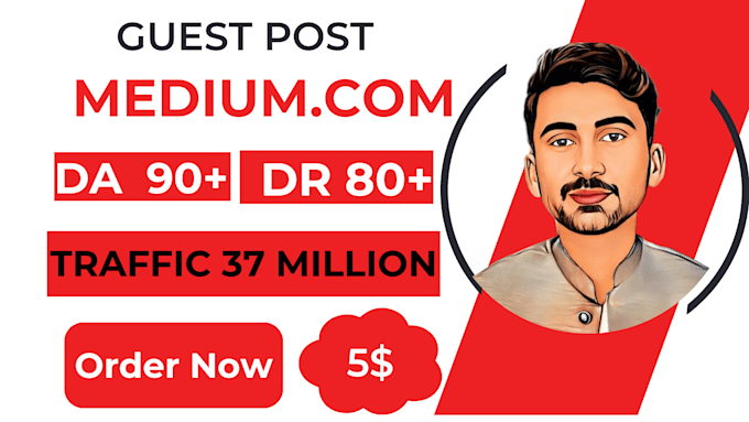 Write and publish your article on premium guest post medium,com for ...