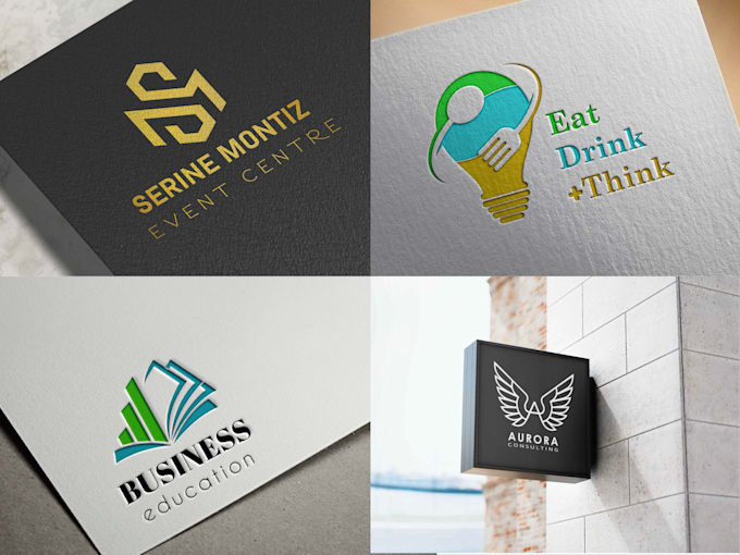 Do unique modern minimalist business logo design by Grfx_studi00 | Fiverr