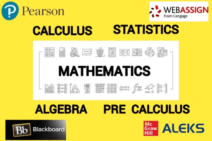 Do your math,statistics,calculus,mathematics and algebra assignments by ...
