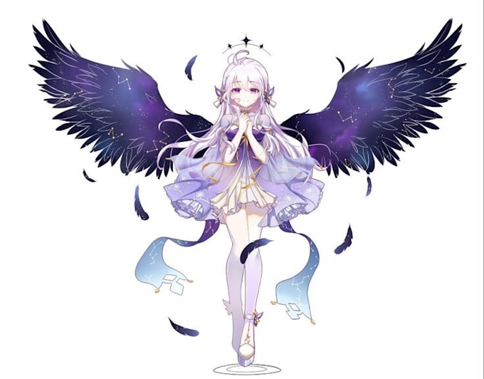 Design and rig 2d vtuber mode, live2d model, vtube studio by Adeniyi_j ...