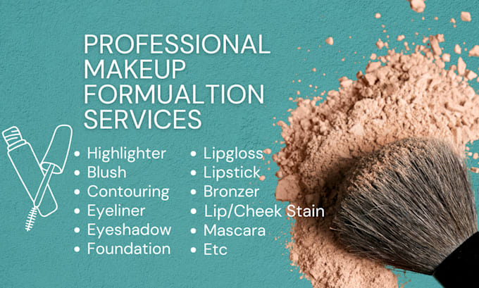 Design your makeup formula by Jasiellabs | Fiverr