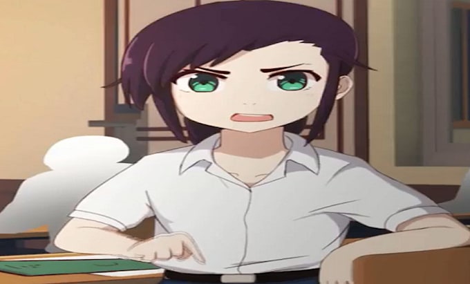 Create a japanese 2d anime style animation,2d animation for you by ...