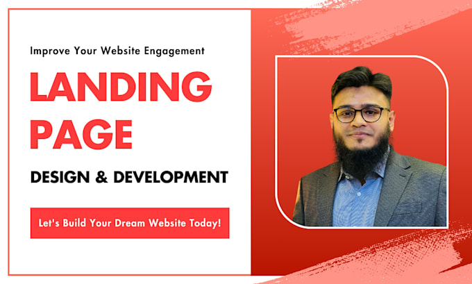 Build an attractive wordpress landing page or squeeze page by ...