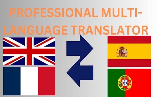 Do professional multi language translation from english by Captain_496 ...