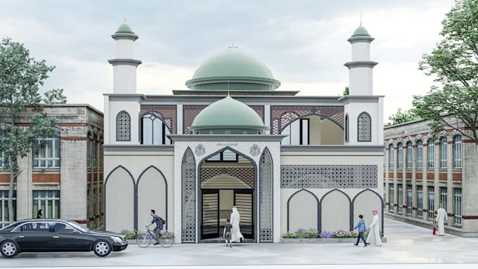 Design exterior interior mosque with animations 4k by Aizazahmad415 ...