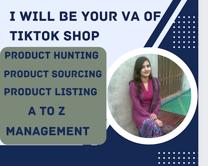 Be your tiktok shop virtual assistant tik tok store manager by Alishuba ...