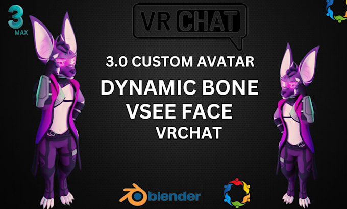 Do custom vrchat avatar, vroid, 3d vtuber avatar, vr character, nsfw ...