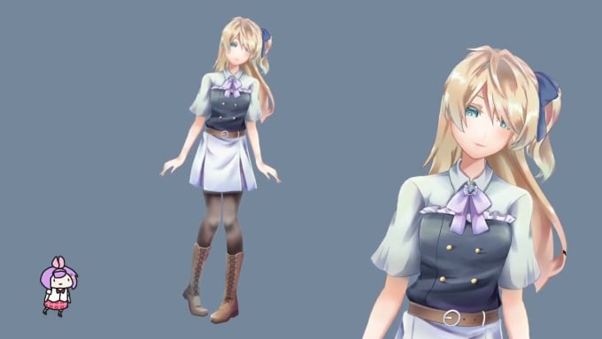 Draw and rig live2d vtuber, anime, 2dvtuber model by Sleemmy | Fiverr Draw and rig live2d vtuber, anime, 2dvtuber model by Sleemmy | Fiverr