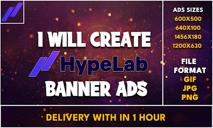 Create hypelab banner ads by Wahid786 | Fiverr