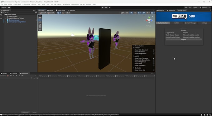Upload vrchat model and add sps dps systems by Mscrossy | Fiverr