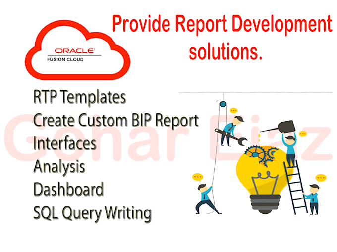 Customized Bip Otbi Report Development For Oracle Fusion Cloud Erp By Goharejazerp Fiverr