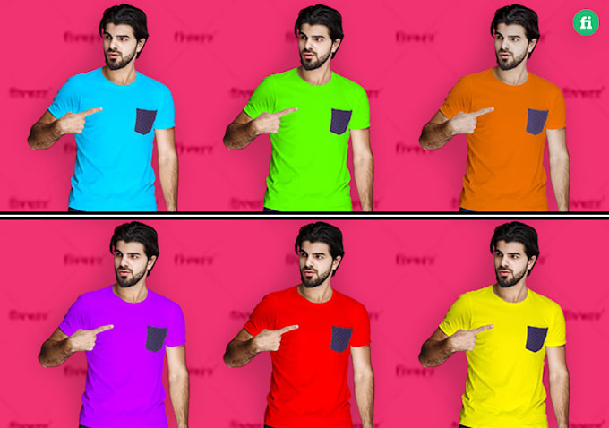 Color change, recolor, correction and pattern change any photo or ...