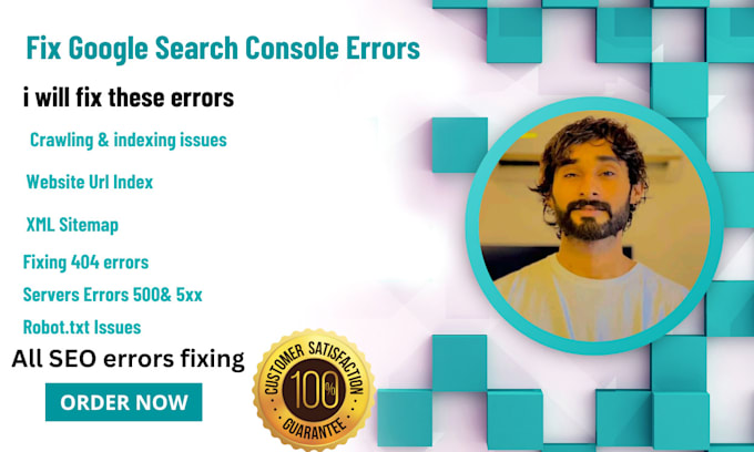 Fix google search console coverage and indexing errors by Irfanzafar123 | Fiverr