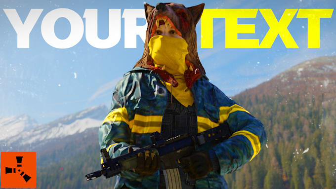 Create a 3d rust thumbnail by Fuutile | Fiverr