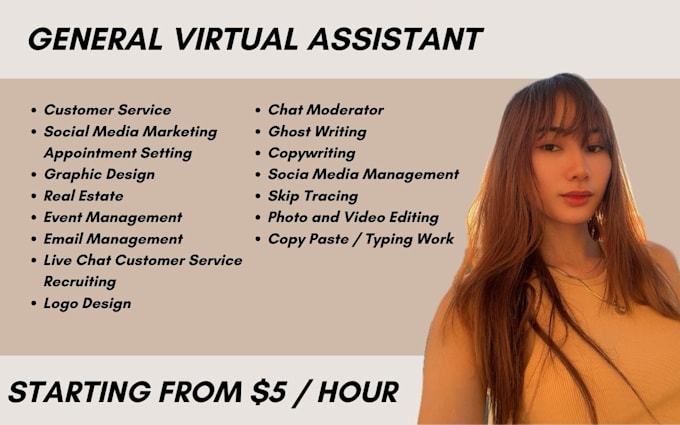 Be your general virtual assistant by Alexahaiz | Fiverr
