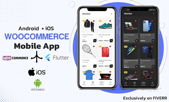 Build Woocommerce Mobile App For Woocommerce Website Using Flutter By Gabsdigital Fiverr