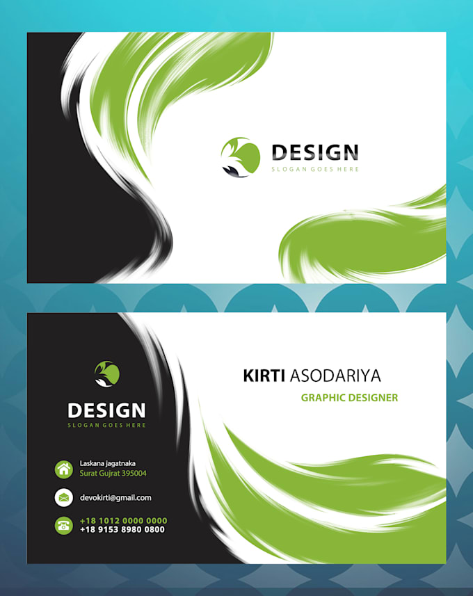 Design unique business card, visiting card, name card by Devokirti | Fiverr