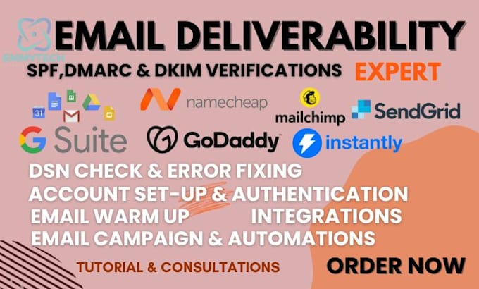 Fix email going to spam, domain authentication email deliverability by ...