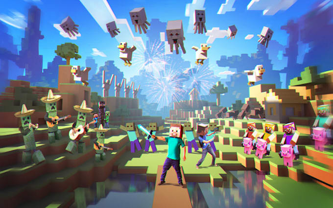 Build anything for you in minecraft by Peeveenn | Fiverr