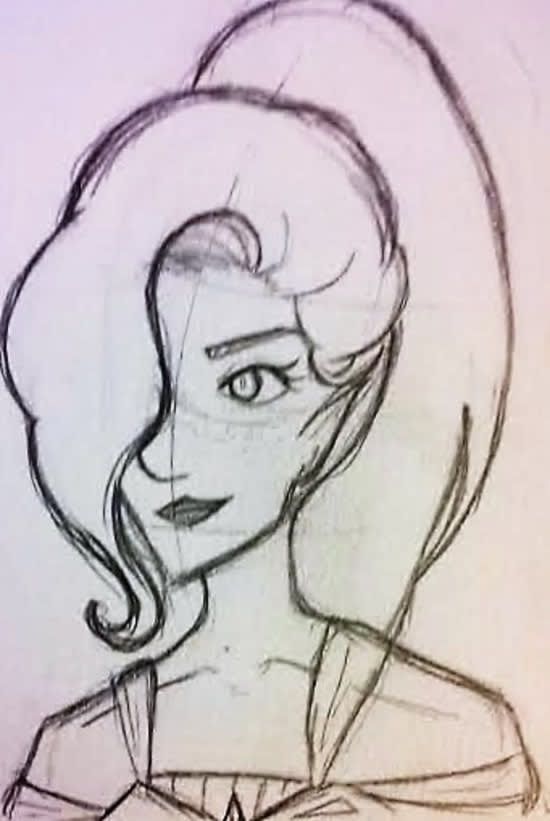 Draw busts of characters and people by Anyasartbook | Fiverr