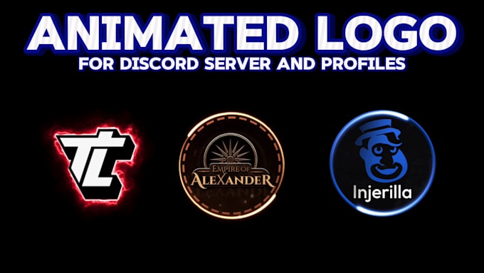 Design animated logo and banners for discord servers by Usamanadeem702 ...