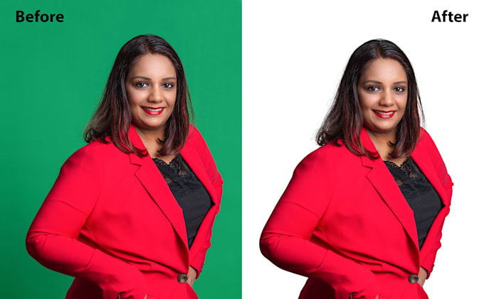 Do green screen background removing from photo 24 hours by Jamesjuck ...