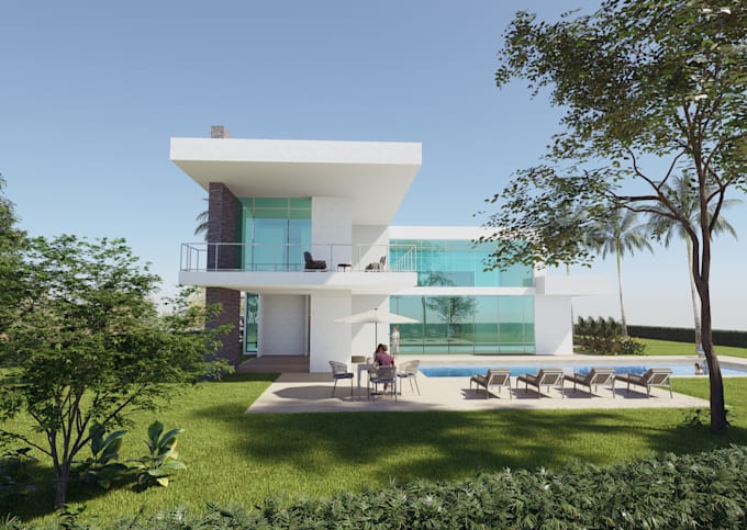 Planos arquitectura, modelado 3d, renders by Felipearanda12 | Fiverr