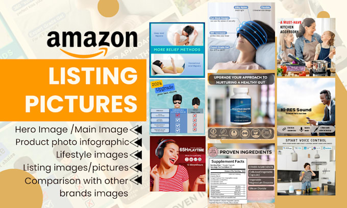 Design amazon listing pictures, amazon images and amazon listing images ...