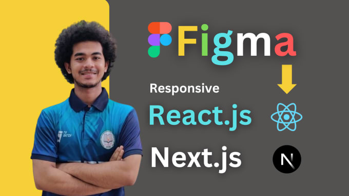 Convert figma to react js or figma to next js with tailwind css or ...