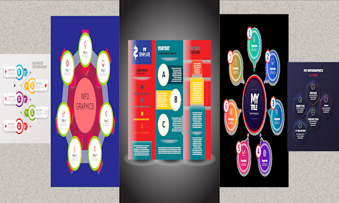 Design professional infographic, flowcharts, diagrams