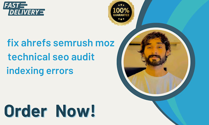 Fix ahrefs semrush moz errors or issues by seo audit by Irfanzafar123 | Fiverr