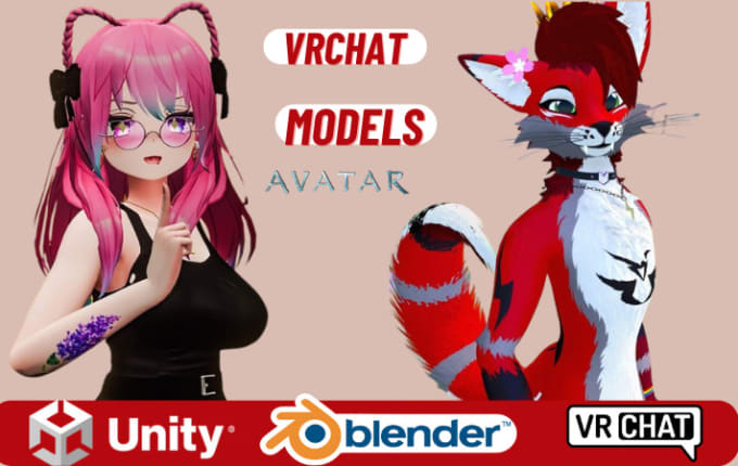 Create Upload Edit To Your Vrchat Avatar Nsfw Avatar Vrc Character For Game By Shalom908