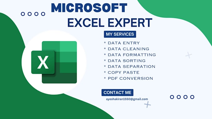 Create fix and edit excel sheet formula by Ayeshakiran05 | Fiverr