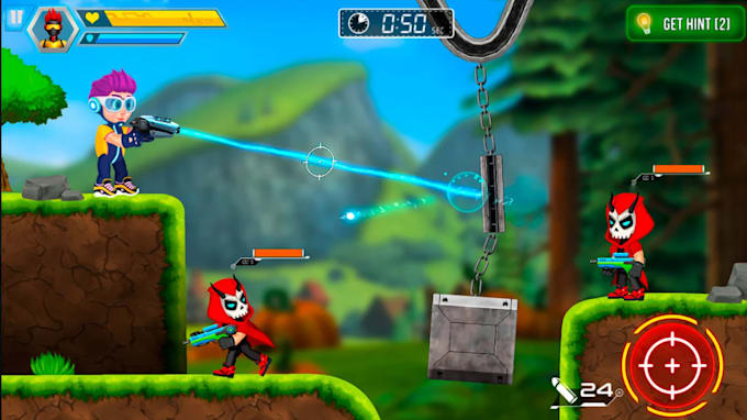 Build Unity 2d Game 2d Unity Game Development 2d Game 2d Mobile Game By Azharumal Fiverr