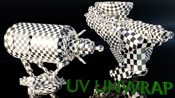 Uv unwrap and texture your 3d assets with pbr by Mateusz_kosmo | Fiverr