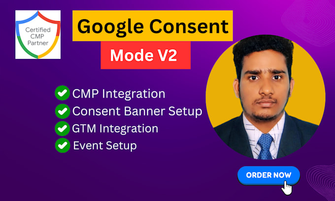 Setup gdpr cookie consent banner v2 google consent banner mode v2 vai ...