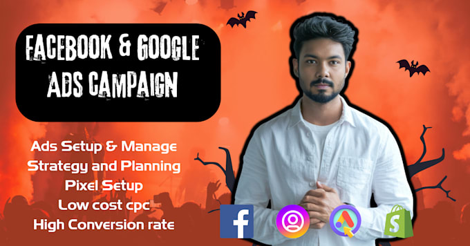 Setup and manage your fb google ads, adwords, ppc by Farhadkn | Fiverr