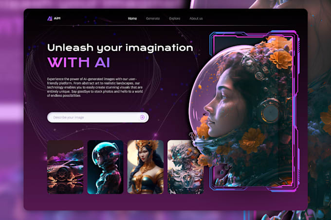 Do professional ai website and ai mobile app ui ux design by ...