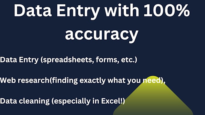Do data entry, copy paste, web research, and excel data entry by ...