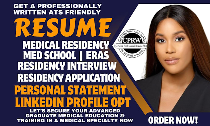 Refine your medical school residency application cv personal statement ...