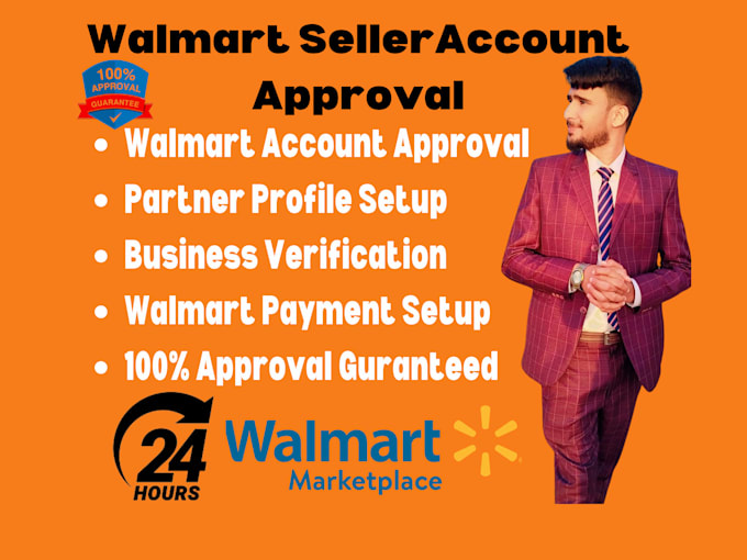 Setup and get walmart seller account approval by Sanwal888 | Fiverr