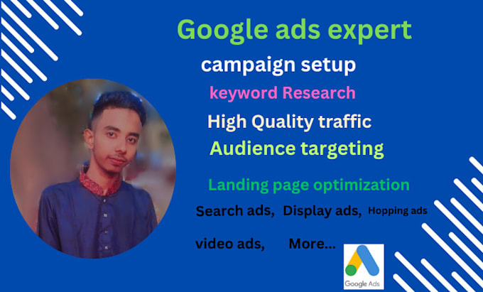 Setup, manage and optimize your google ads ppc campaigns by Mdrasel77 | Fiverr