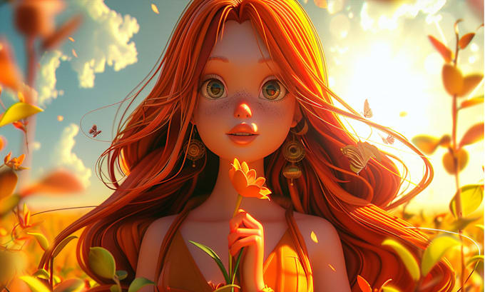 Do ai images, ai art, ai anime and constant characters by Naveedpc | Fiverr